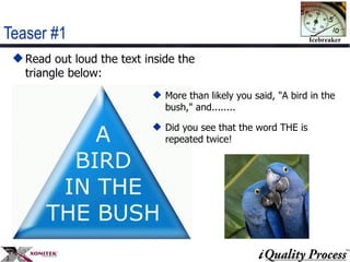 Ice breaker brain teasers | PPT