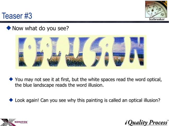 Ice breaker brain teasers | PPT