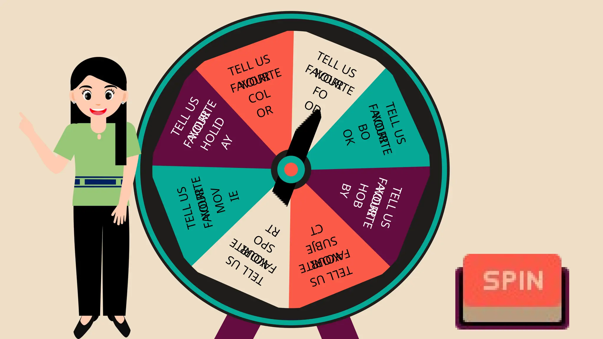 Icebreaker Activity Game Presentation in Orange and Purple Illustrative ...