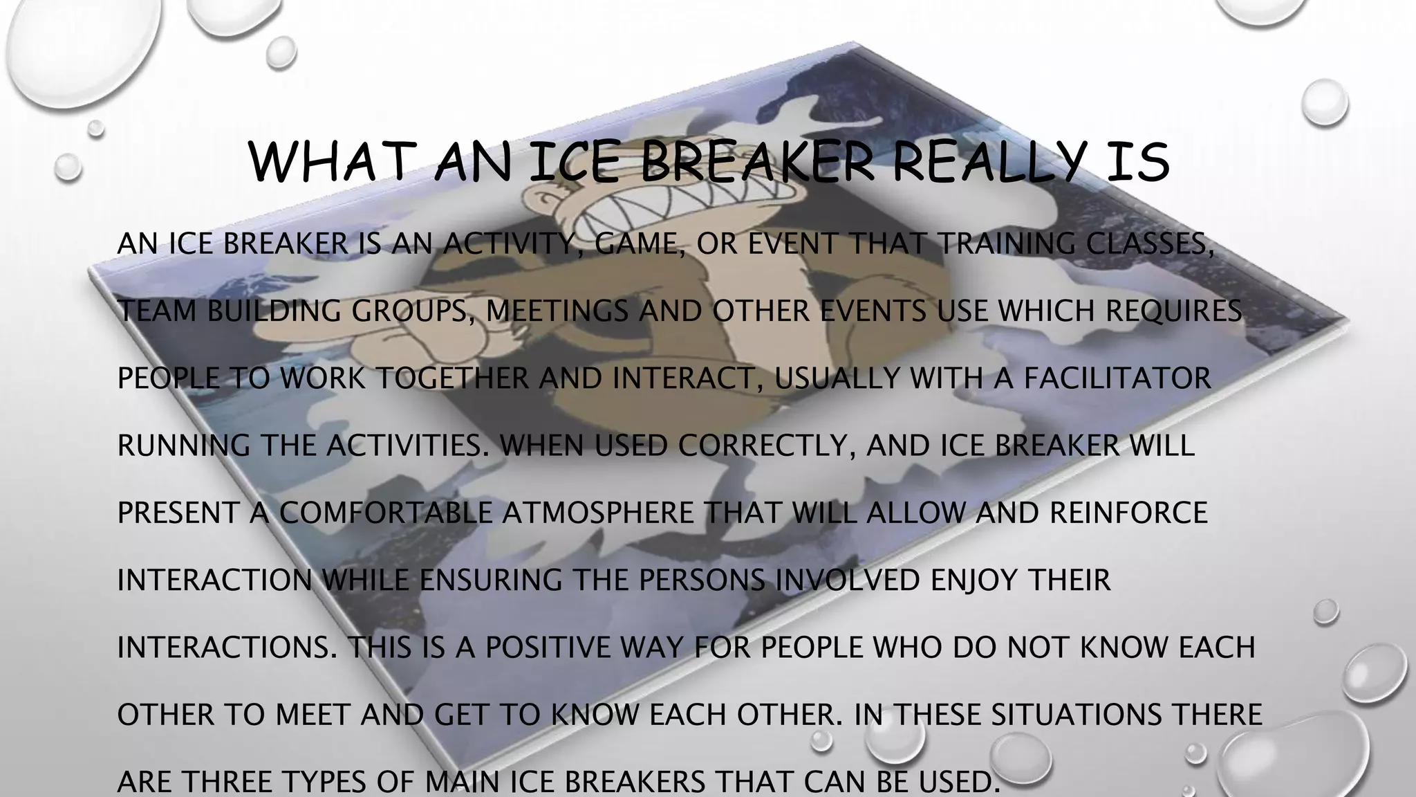 Ice breakers Presentation | PPTX