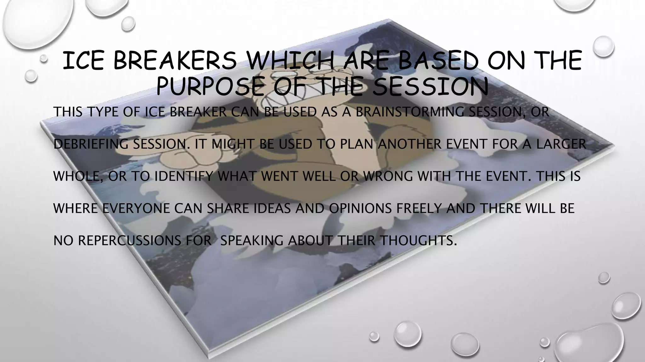 Ice breakers Presentation | PPTX