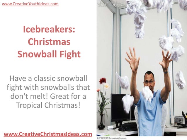 Icebreakers: Christmas Snowball Fight | PPT