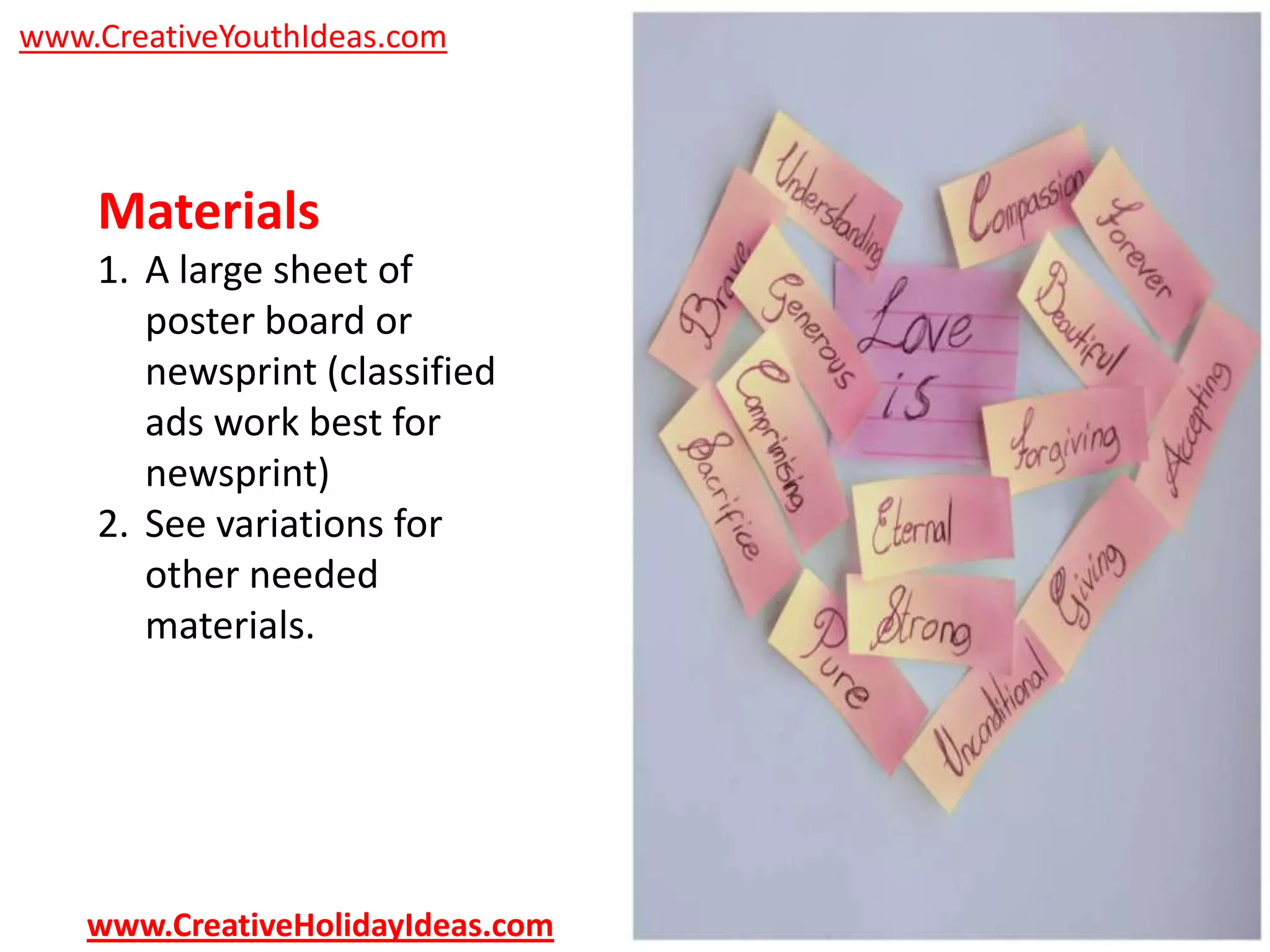 Icebreakers - Love Is | PPTX