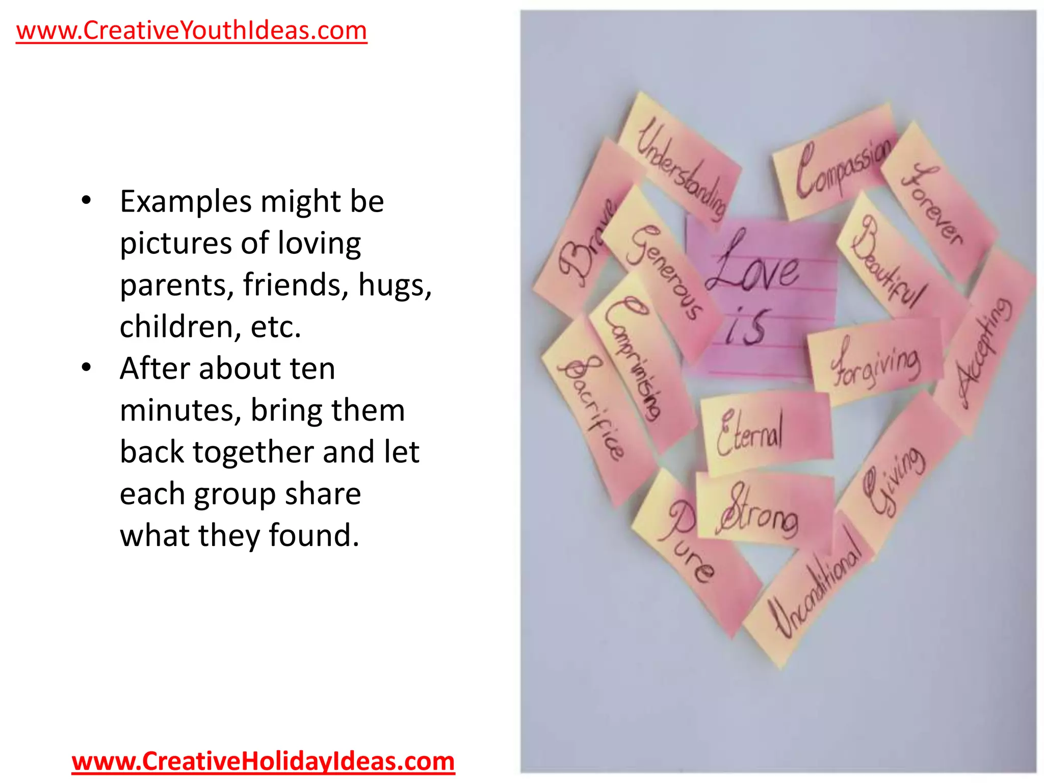 Icebreakers - Love Is | PPTX