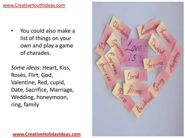 Icebreakers - Love Is | PPTX | National & Civic Holidays | Holidays