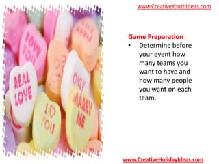 Icebreakers - Valentine Candy Teams | PPTX | Holidays