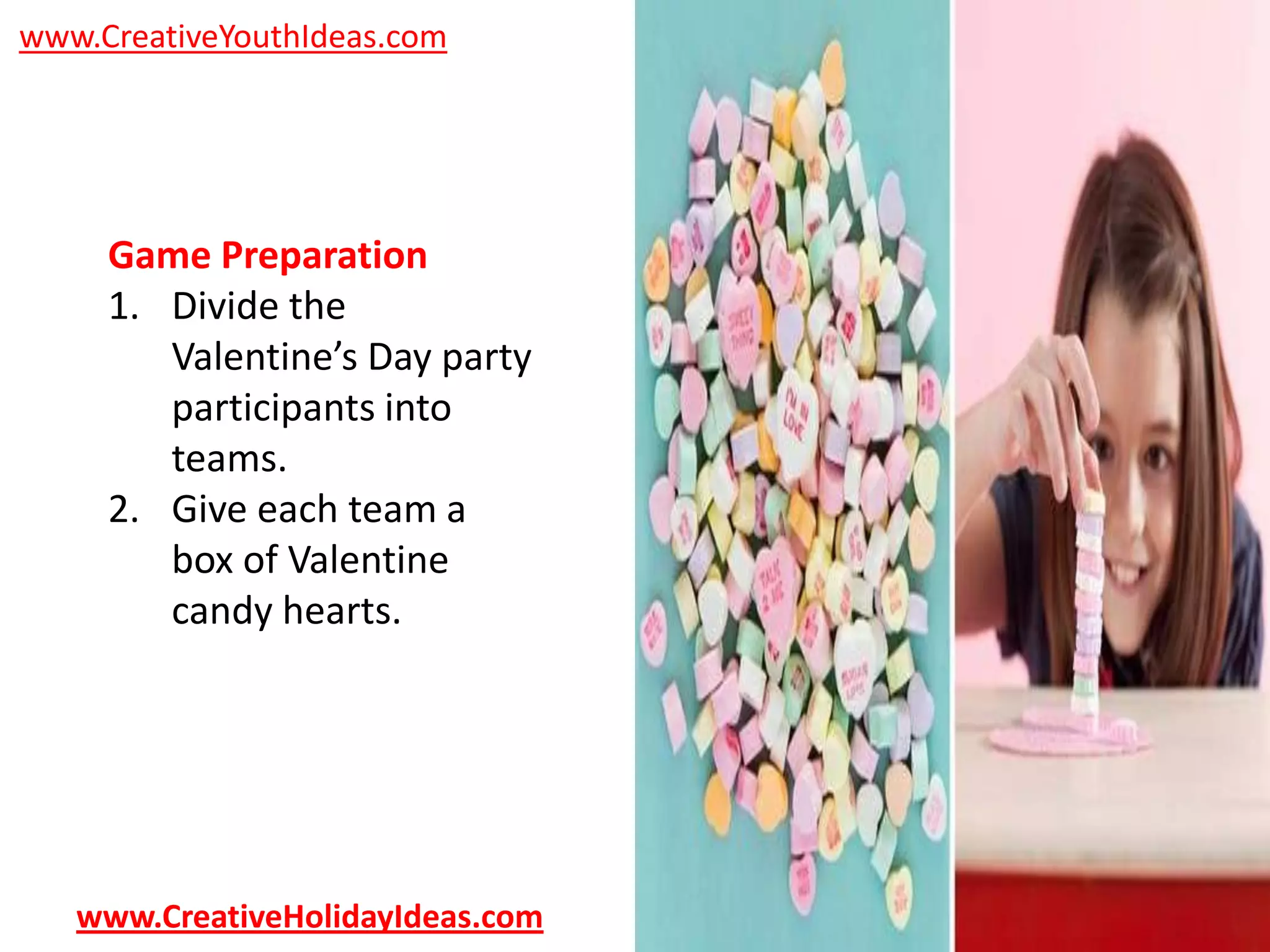 Icebreakers - Valentine Heart Tower | PPTX