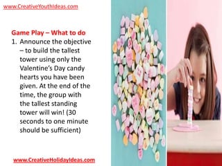 Icebreakers - Valentine Heart Tower | PPTX