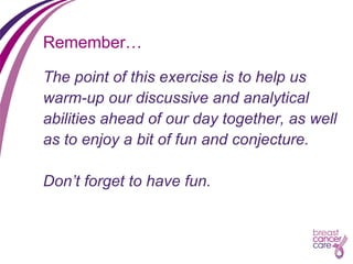 Warm-up exercise | PPT