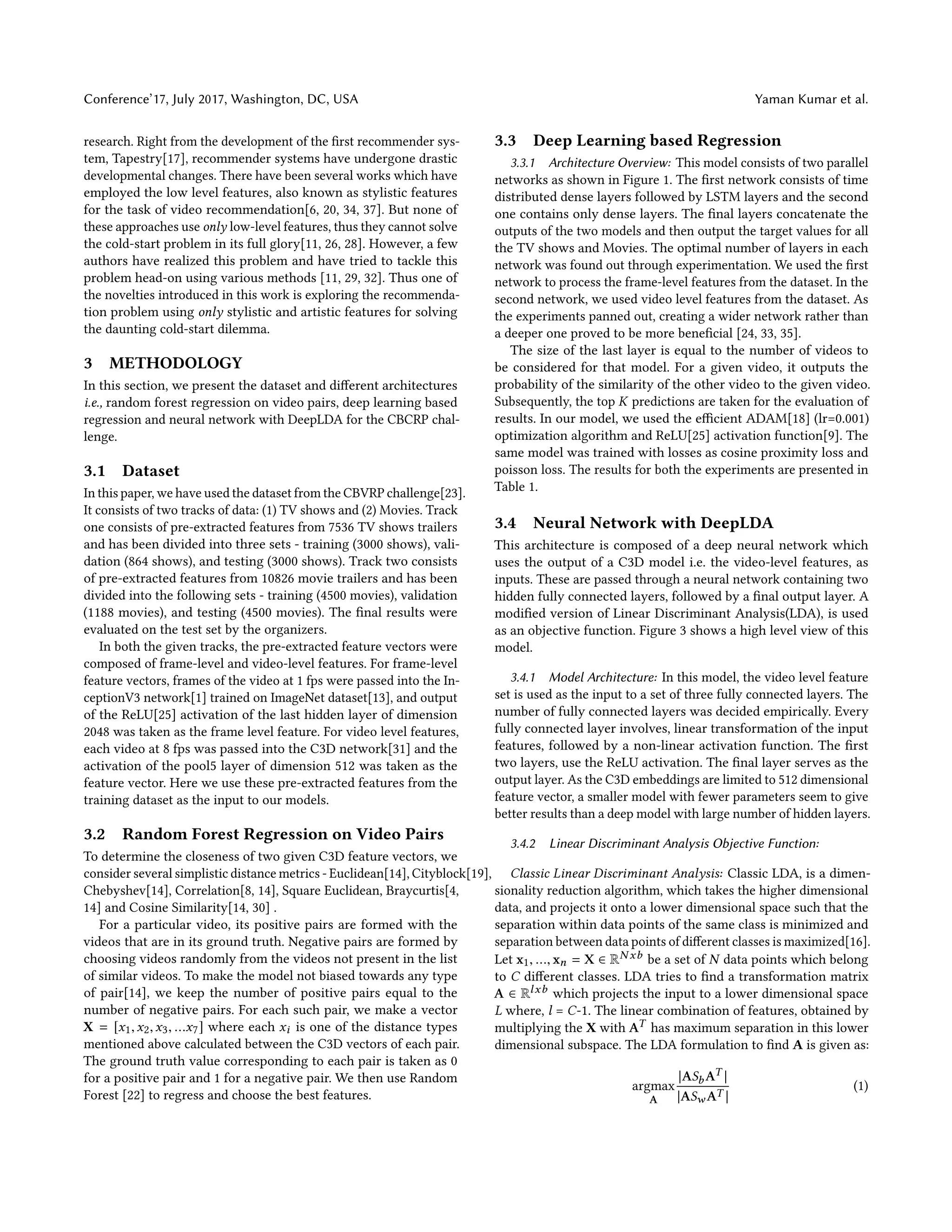 IceBreaker Solving Cold Start Problem For Video Recommendation Engines | PDF