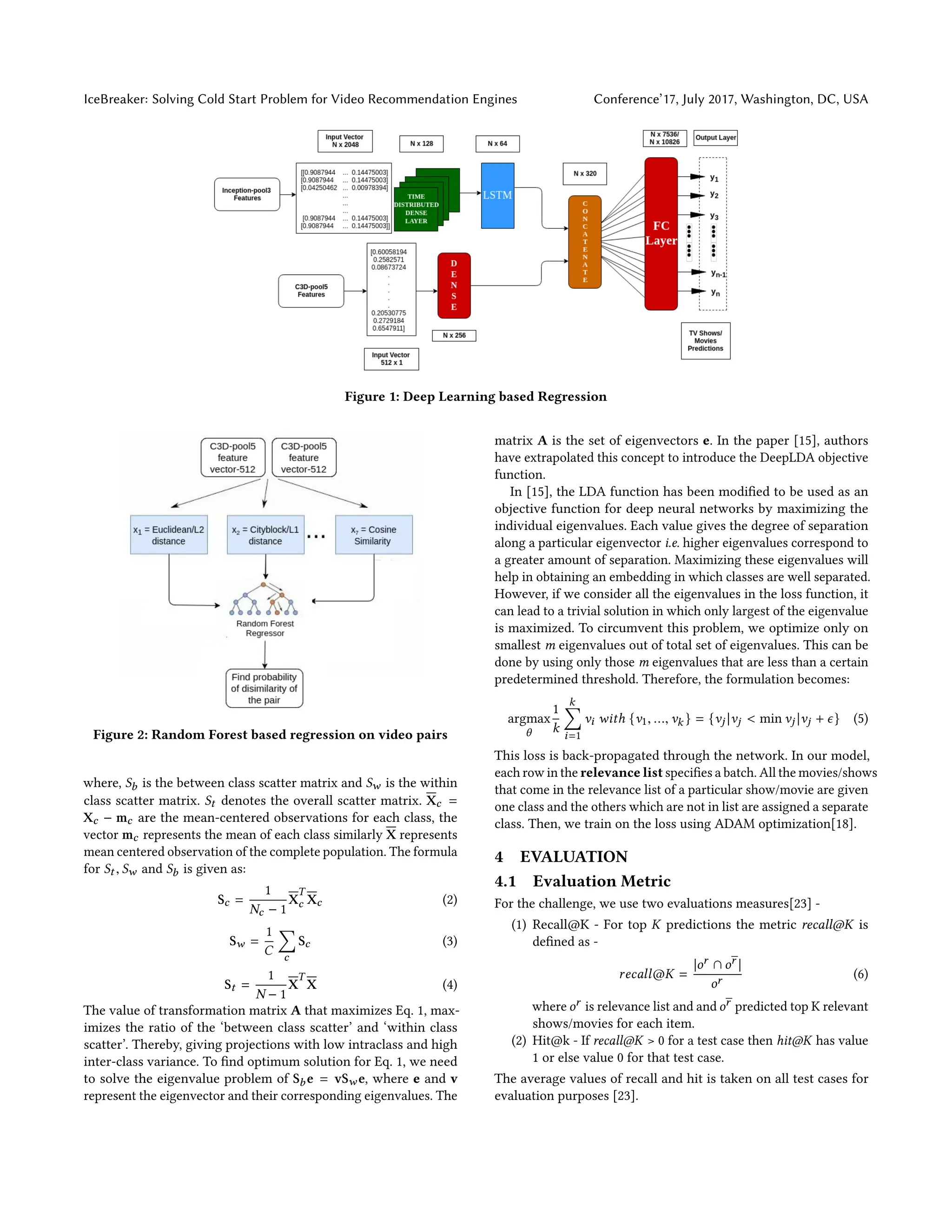 IceBreaker Solving Cold Start Problem For Video Recommendation Engines | PDF