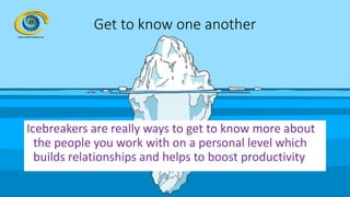 Ice breakers that make meetings fun | PPTX