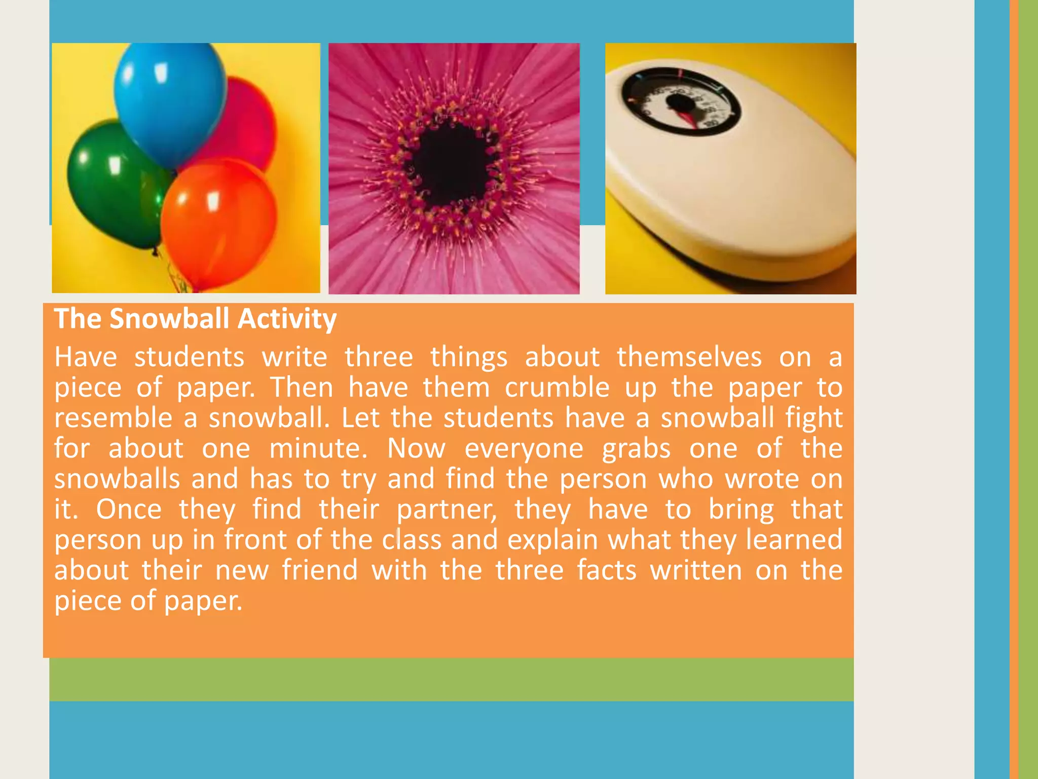 Ice breaking games for students | PPTX