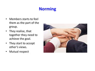 Ice breaking, Group Dynamics | PPTX