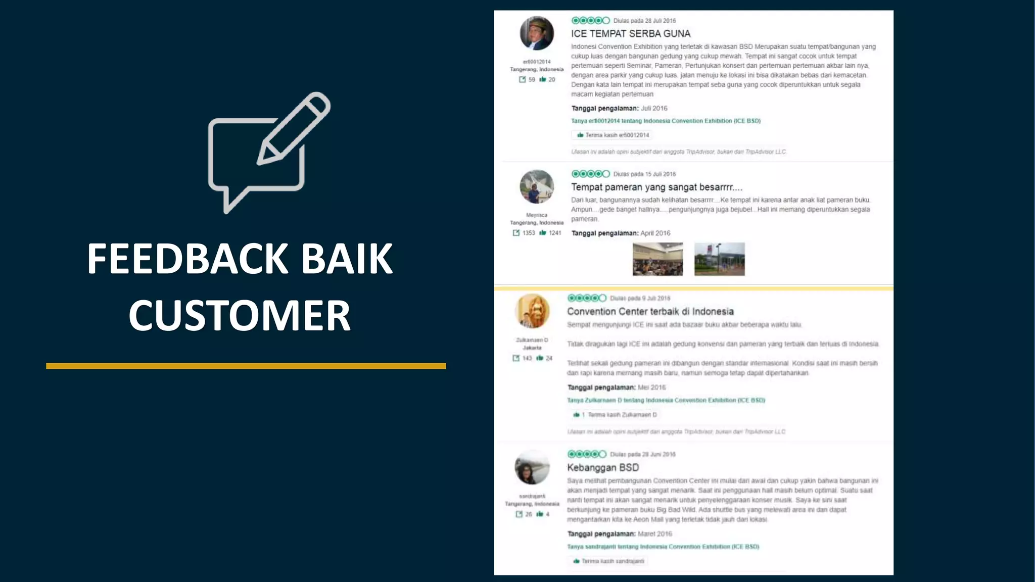 Kualitas Pelayanan ICE BSD | PPTX