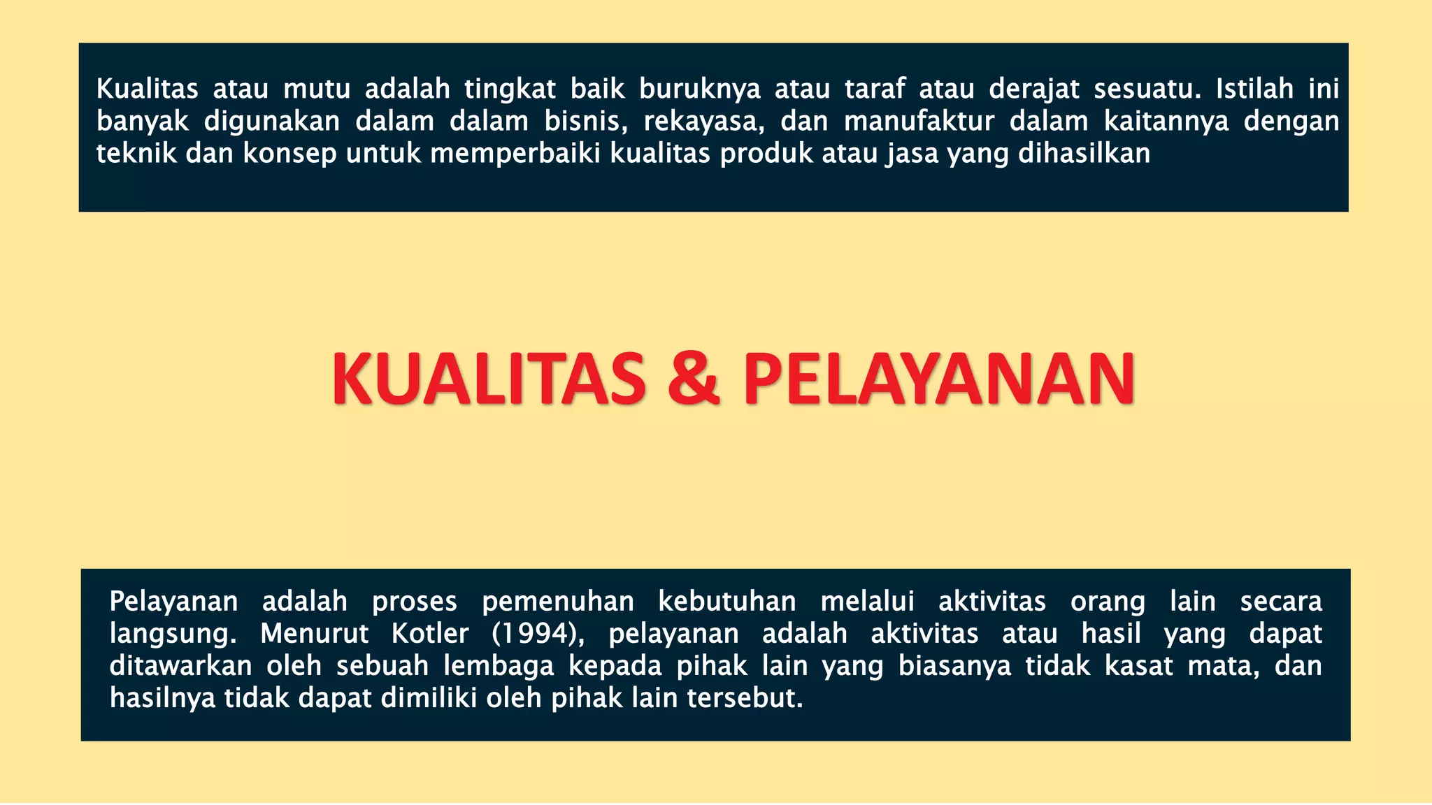 Kualitas Pelayanan ICE BSD | PPTX