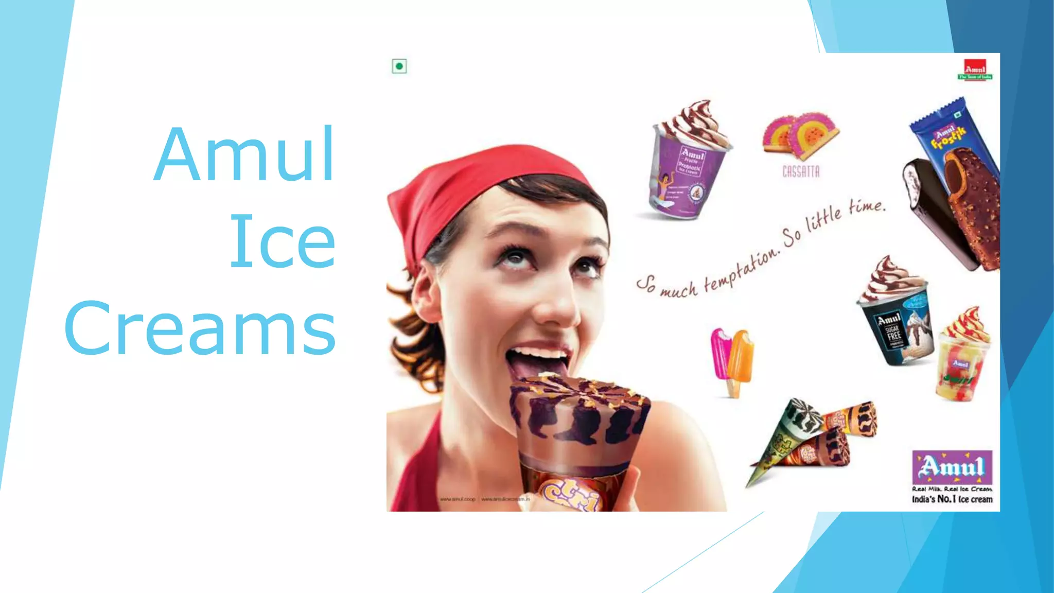 consumer behavior study of amul ice creams | PPTX