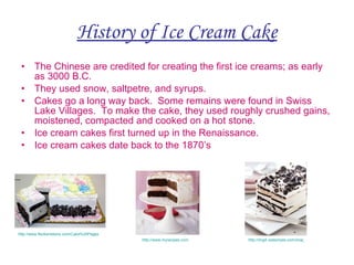 Ice cream cake powerpoint | PPT
