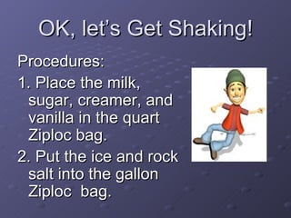 Ice Cream Chemistry | PPT