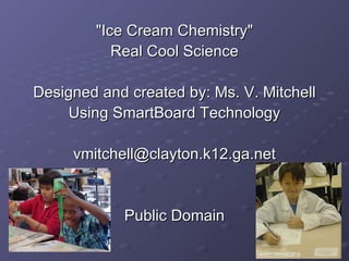 Ice Cream Chemistry | PPT