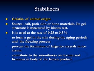 ice cream manufacturing process and standards.ppt