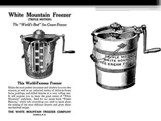 Ice cream freezers | PPTX