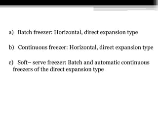 Ice cream freezers | PPTX