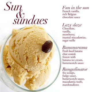 Ice Cream Menu | PDF