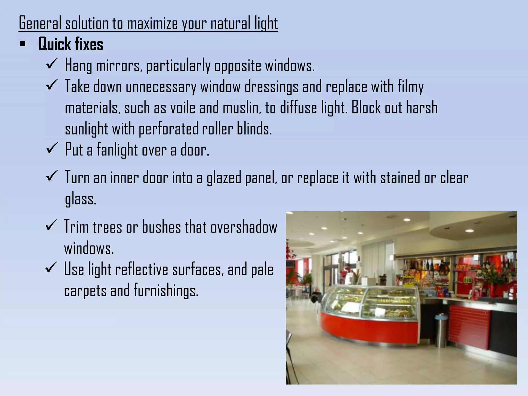 Designing a Ice cream Parlour | PPTX