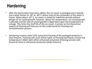Ice cream production` | PPT | Geology | Science