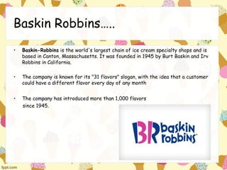 Ice creams | PPT