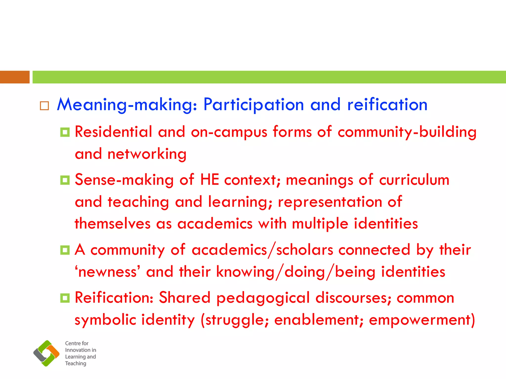 ICED-HELTASA NAPP as CoP presentation Nov 2016 | PPT