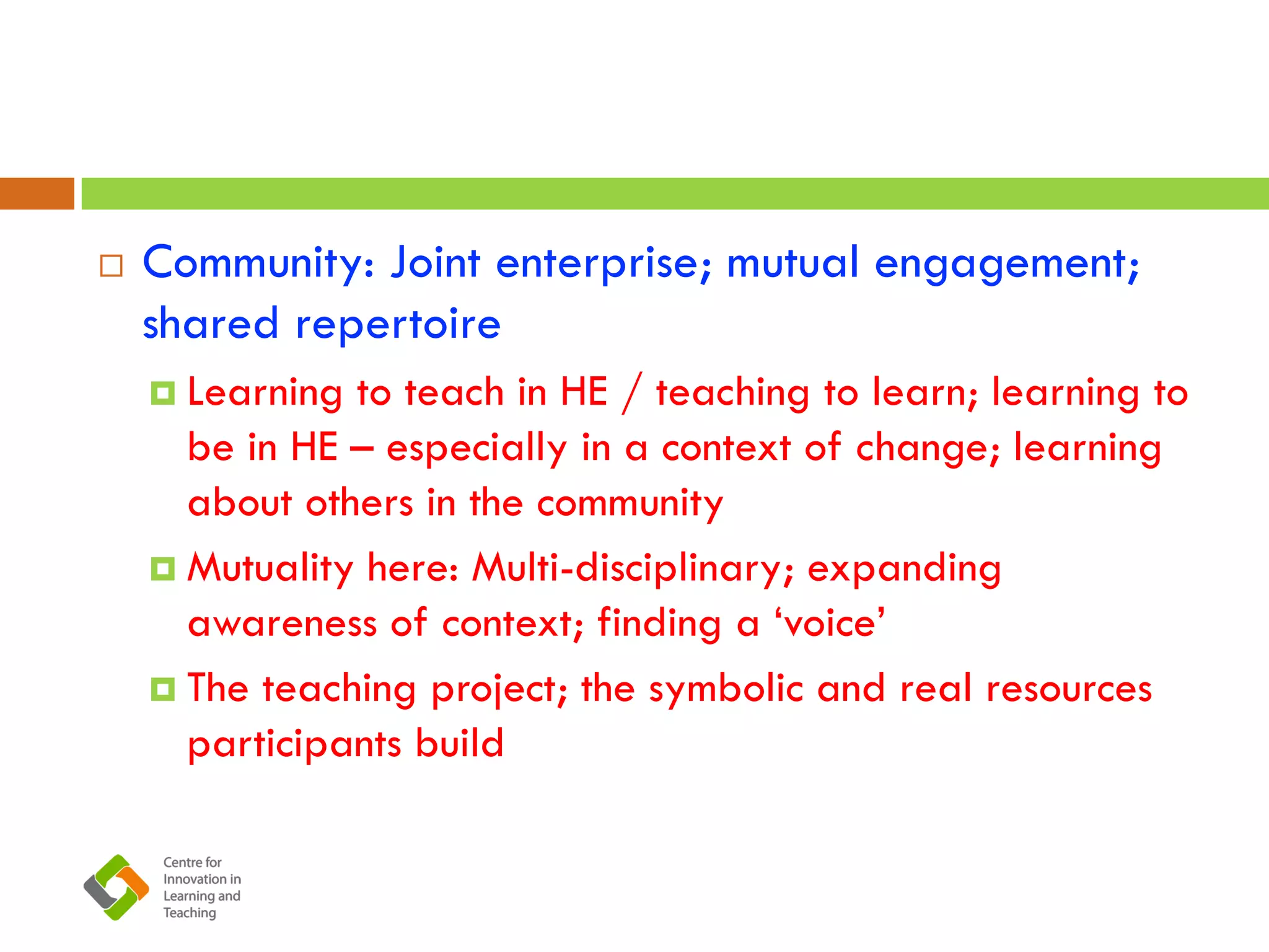 ICED-HELTASA NAPP as CoP presentation Nov 2016 | PPT