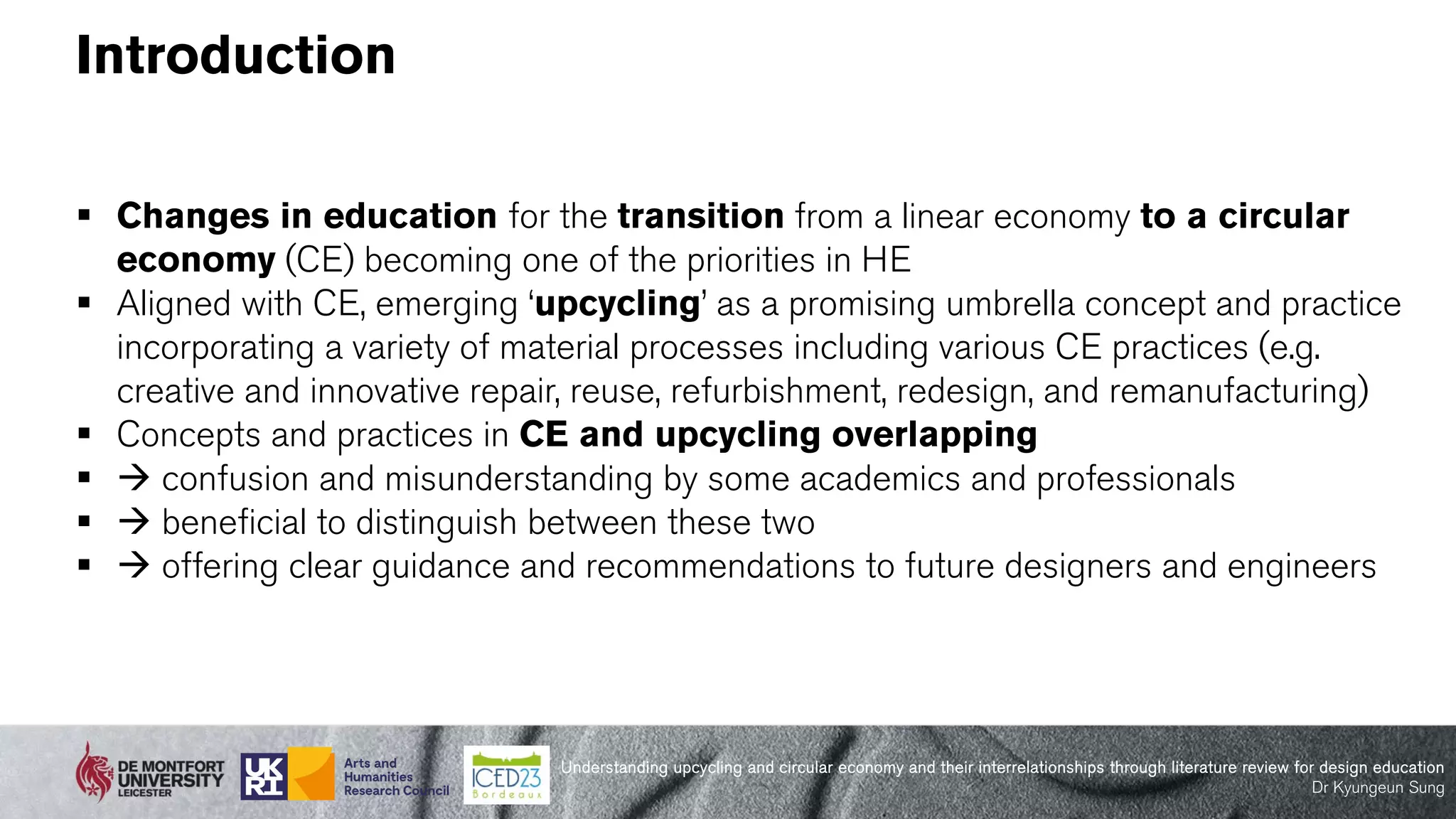 Understanding upcycling and circular economy and their ...
