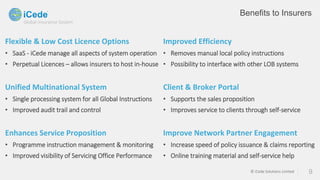 Startup InsurTech Award - iCede | PPTX