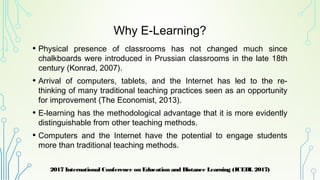 A Proposed PST Model for Enhancing E-Learning Experiences | PPT