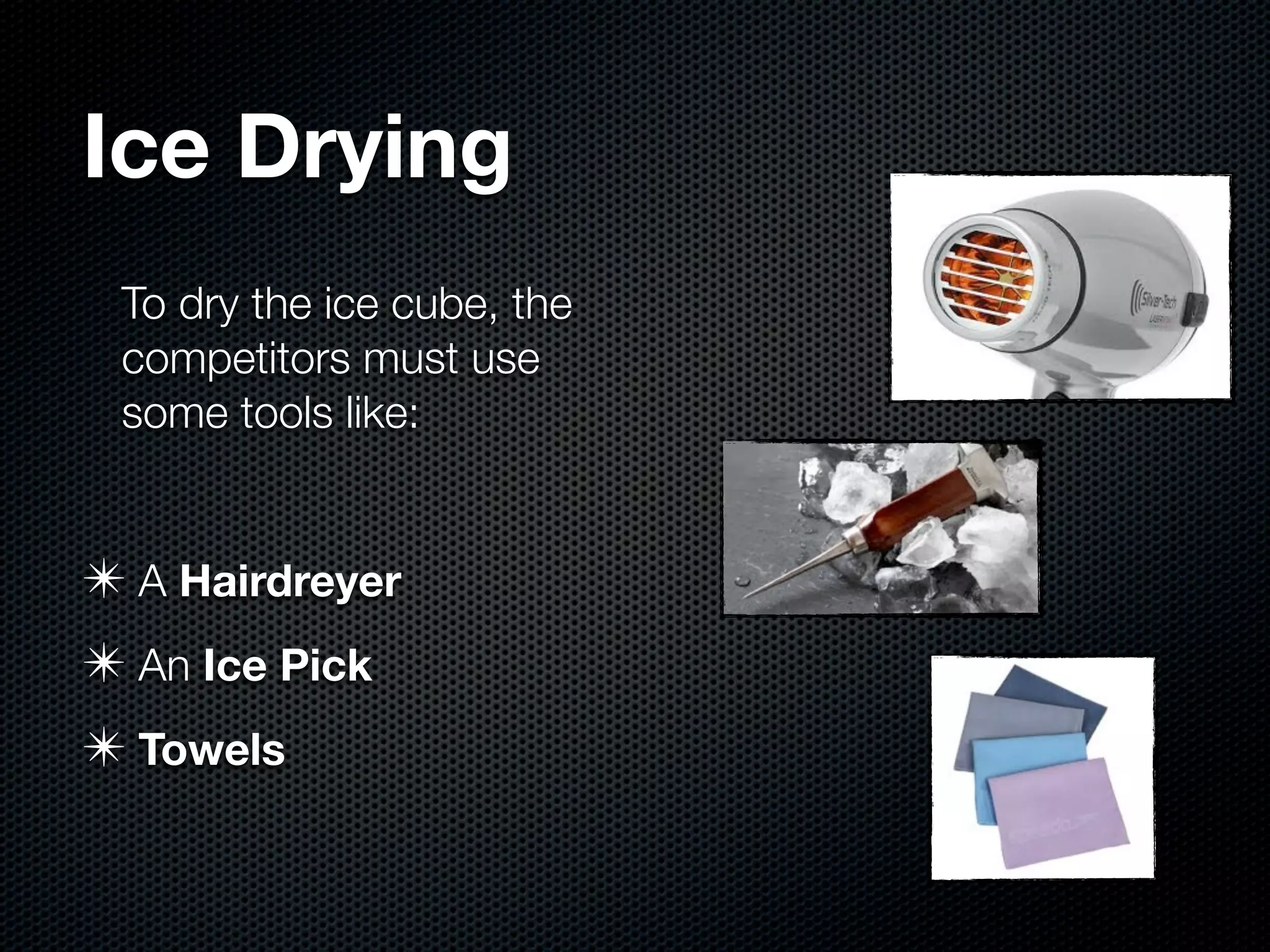 Ice drying | PPT