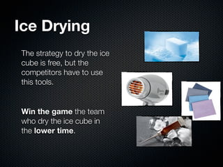 Ice drying | KEY