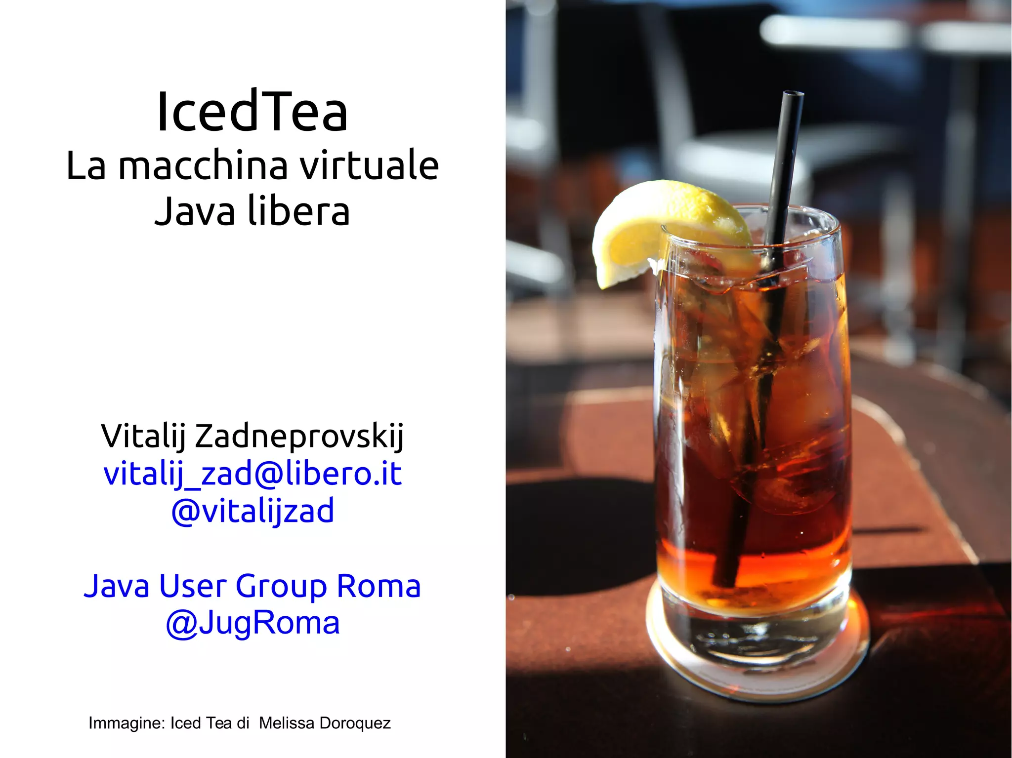 Iced tea, la macchina virtuale Java libera | PDF