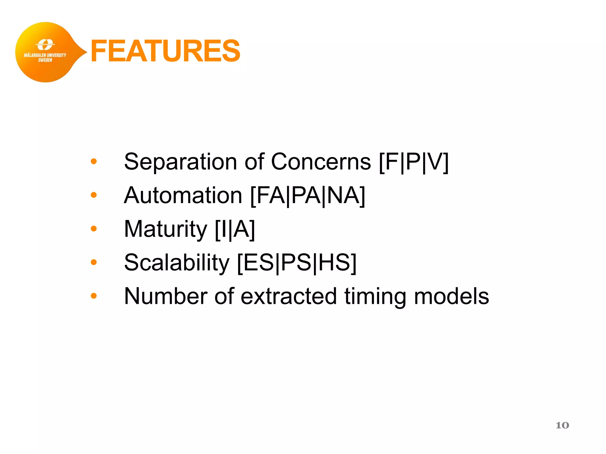 Comparative Evaluation of Timing Model Extraction Methodologies at EAST ...
