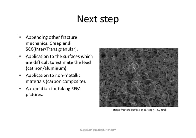 Application Of Deep Learning For Automatic Classification Of Fracture Surfaces Sem Image Ppt