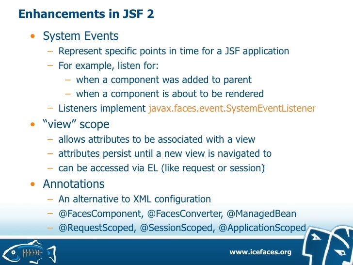 Jsf with icefaces - mytedelta