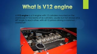 Presentation on V12 Engine | PPTX