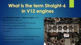 Presentation on V12 Engine | PPTX