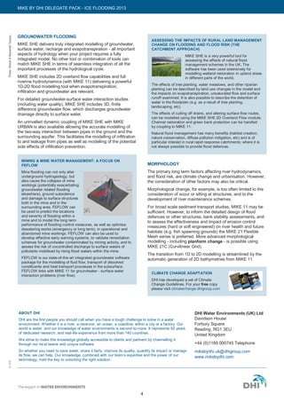 ICE Flooding 2013 - MIKE by DHI Delegate Pack | PDF | Geography | Science