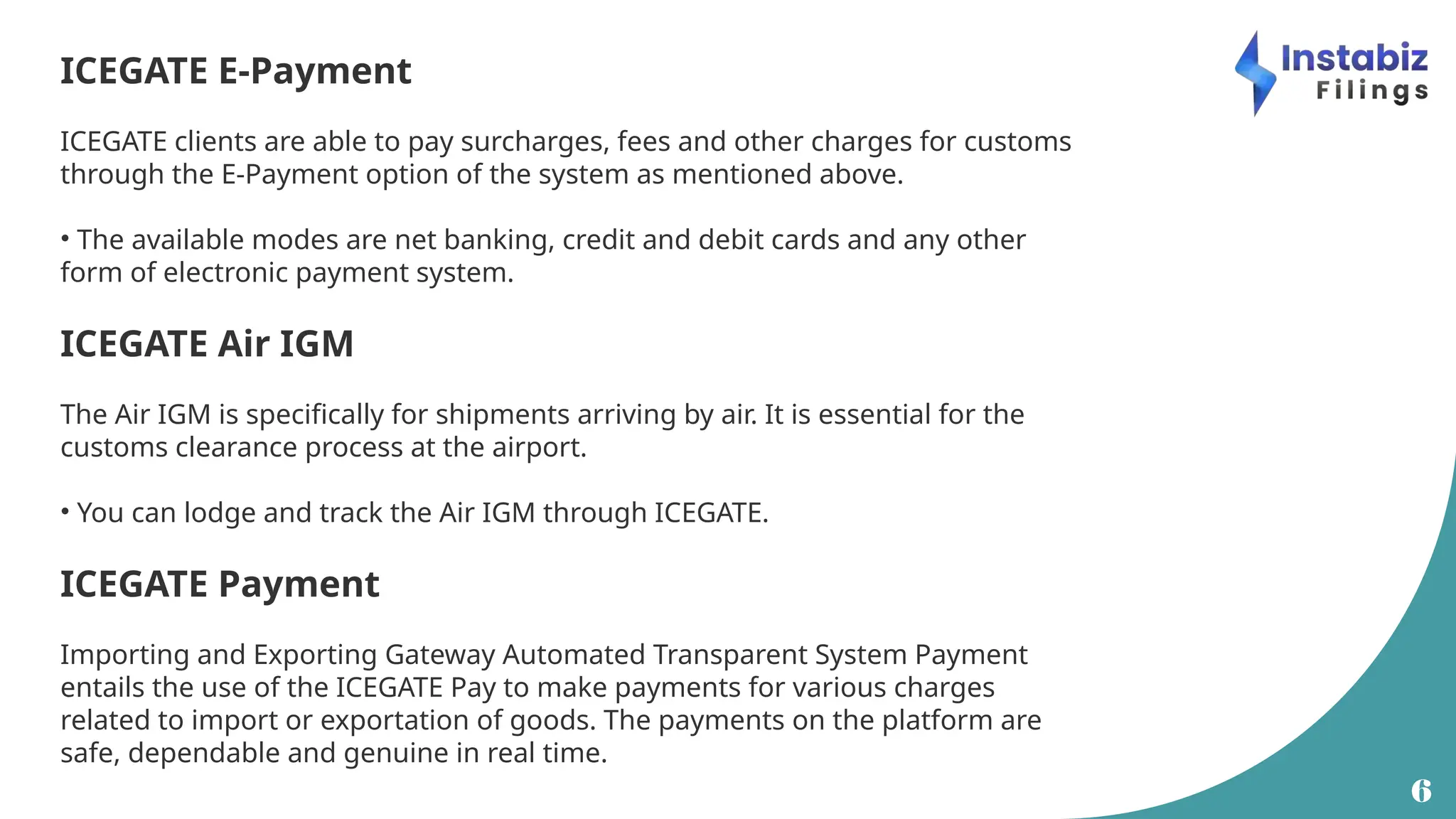 ICEGATE: Simplifying Customs and Trade Processes | PPTX