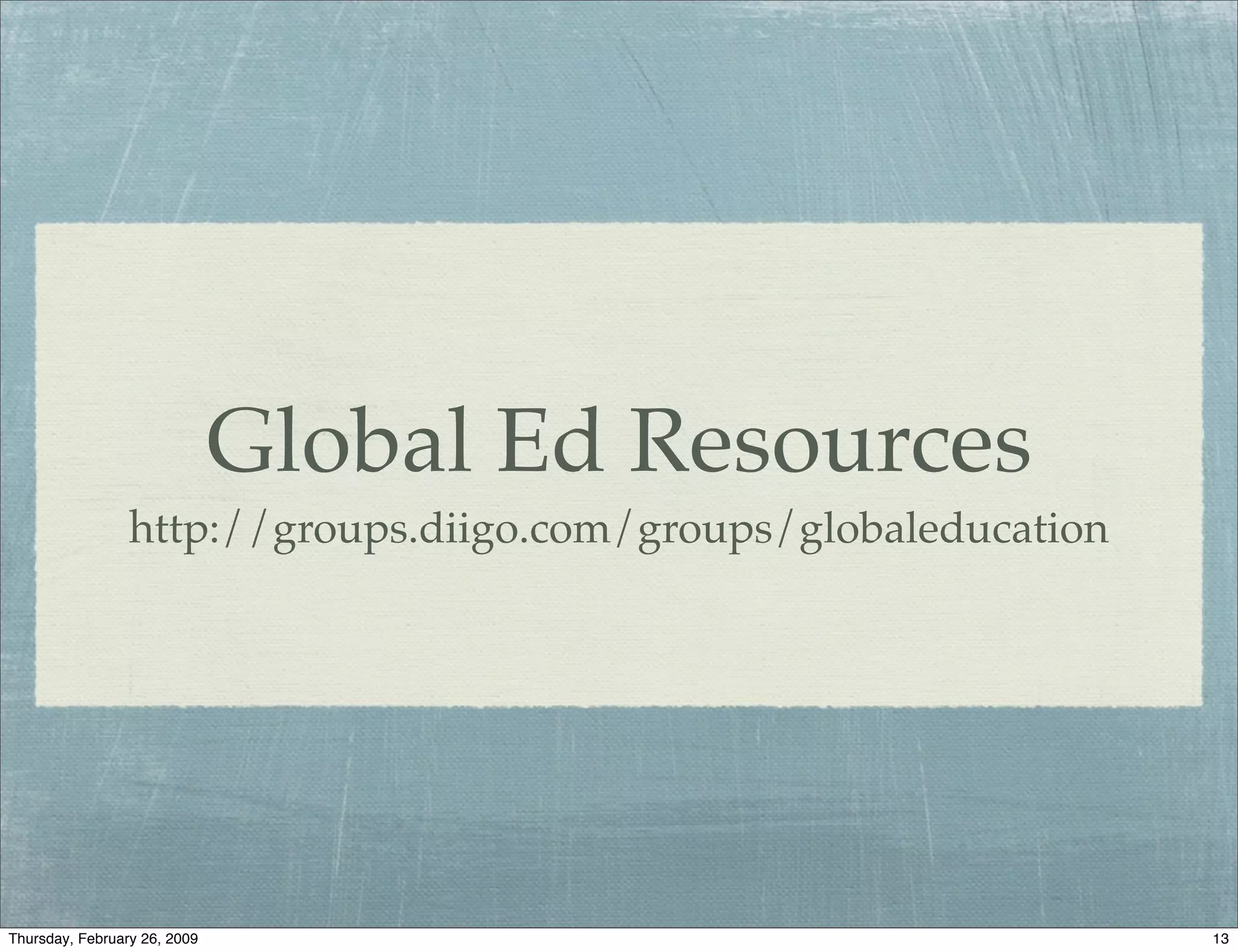 Global Collaboration | PDF