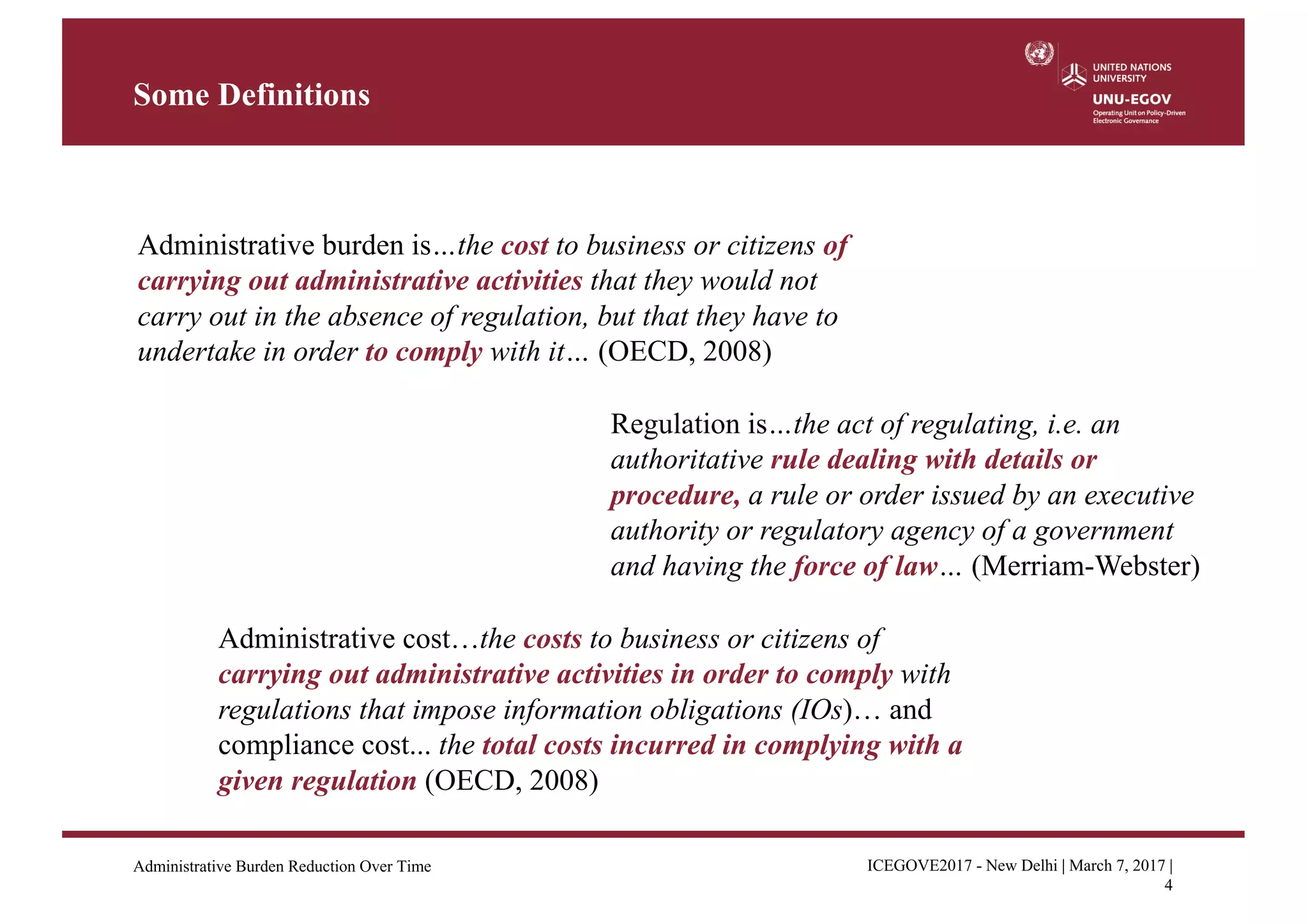 Administrative Burden Reduction Over Time: Literature Review, Trends ...