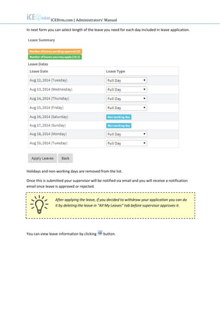 Ice Hrm Administrator Manual | PDF | Databases | Computer Software and Applications