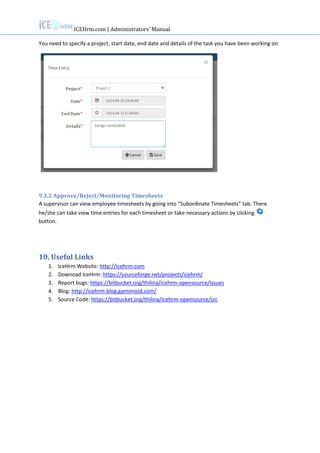 Ice Hrm Administrator Manual | PDF | Databases | Computer Software and Applications